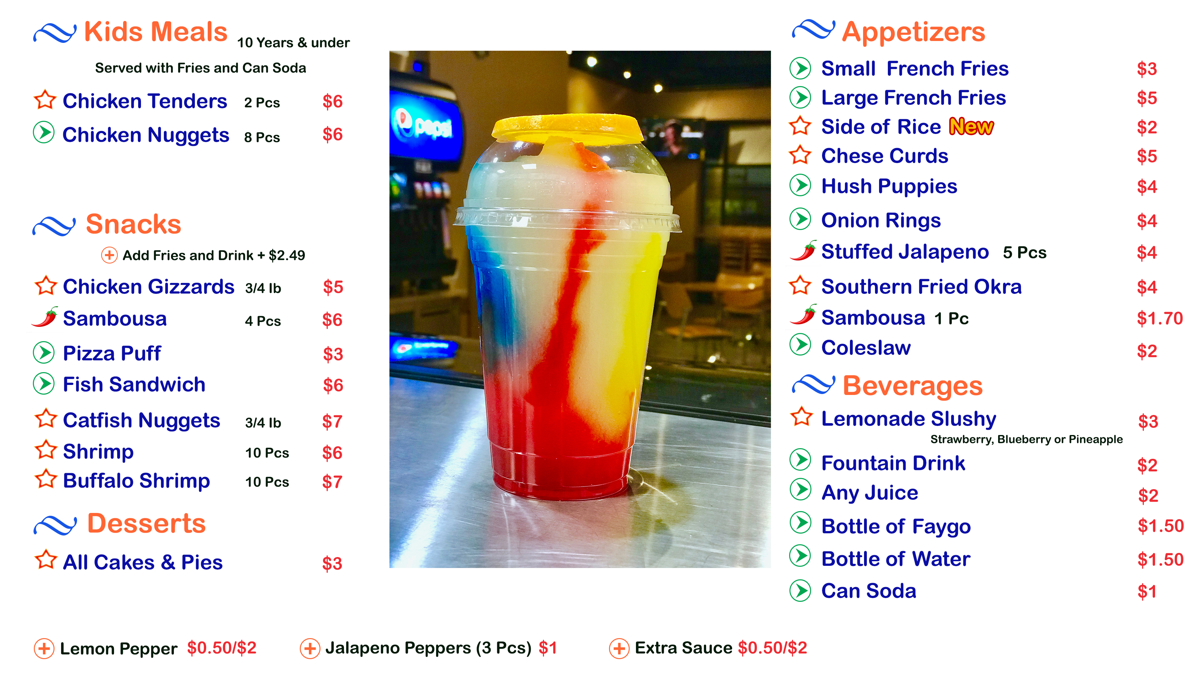 Menu | Hooks Fish And Chips MN| Hooks Fish And Chips Restaurant at 1611 ...